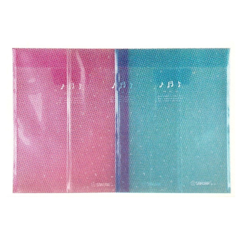 SAKURA Clear Presentation Envelope with Tuck Flap Closure, Vertical ...