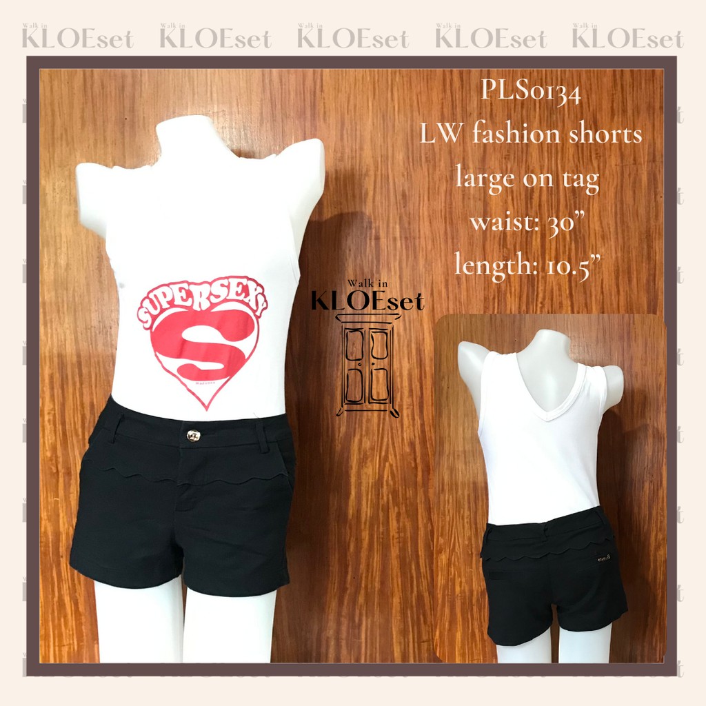 PRELOVED shorts: fashion sexy shorts (PLS0134) | Shopee Philippines