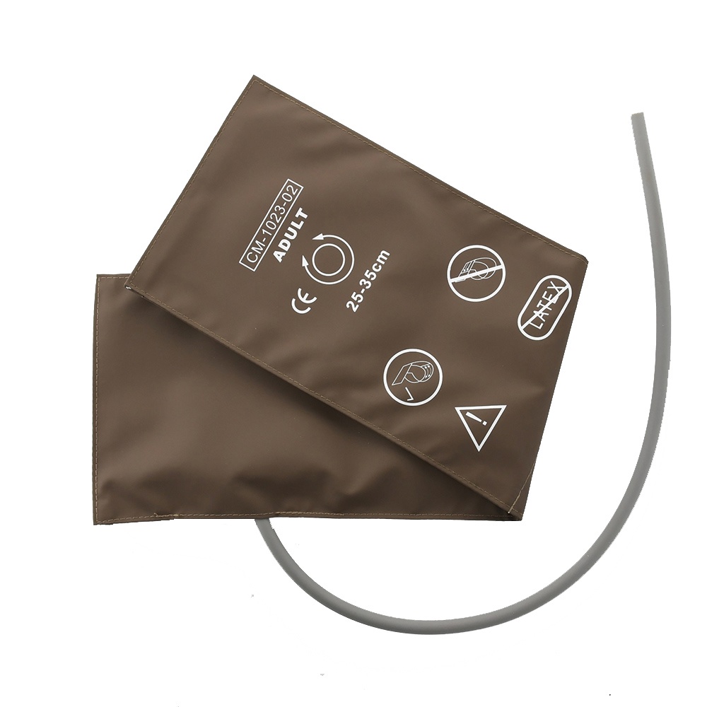 Adult NIBP Single Tube Cuff for Blood Pressure Monitor, Without ...