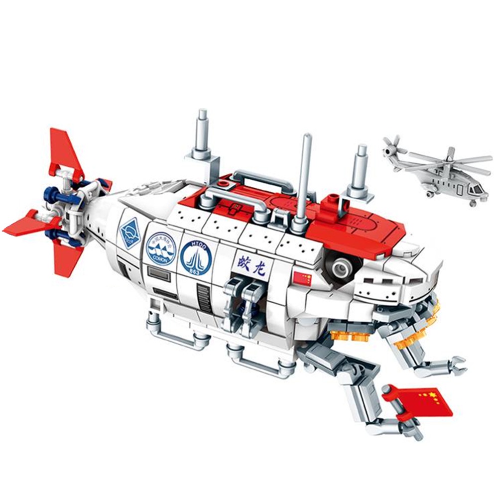 China Deep Sea Exploration Manned Submersible Jiaolong Model Building ...
