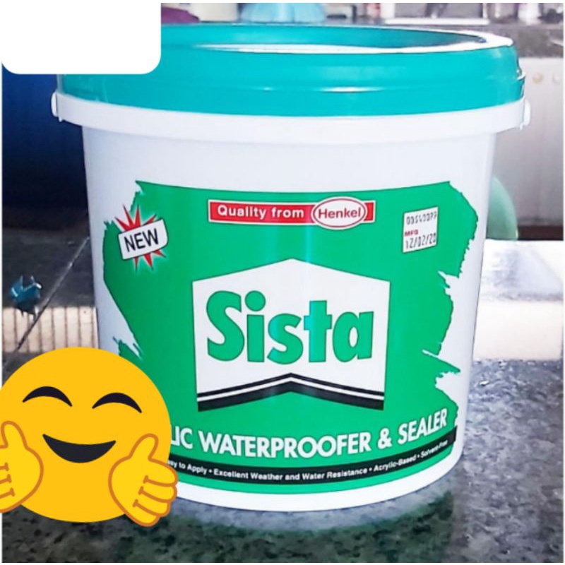 SISTA D100 PLUS ACRYLIC WATERPROOFER AND SEALER WATERPROOFING GERMANY ...