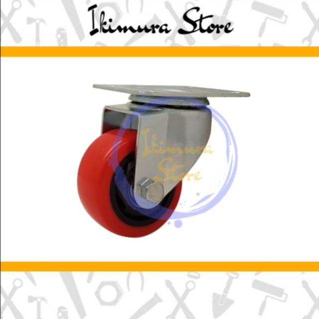 MERAH Cupboard Wheels / Sideboard Wheels / Showcase Wheels / Red ...