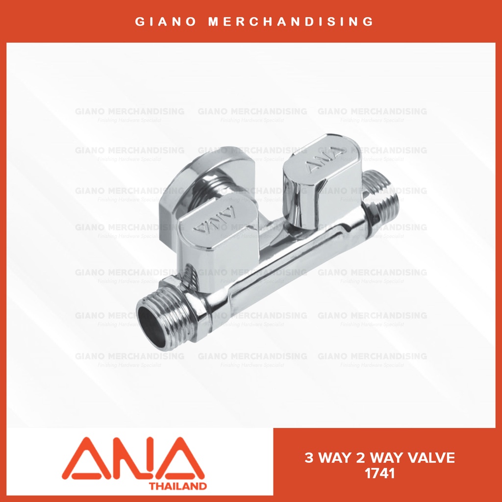 Mini Ball Valve 3 Way, 2 Angle Valve 1741 | Shopee Philippines