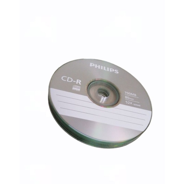 Philips CD-R 700MB (50pcs) | Shopee Philippines