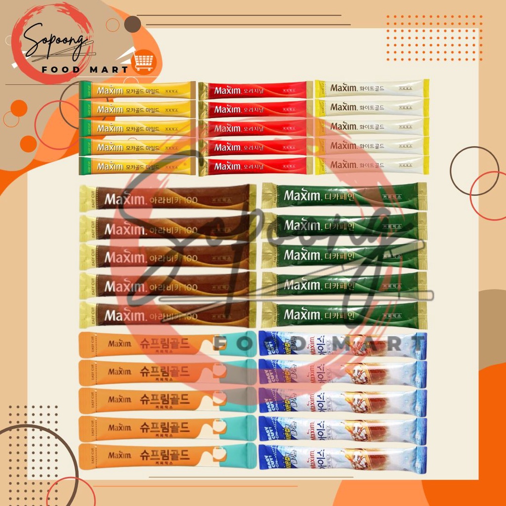 Maxim Instant Coffee Mix 5sticks | Shopee Philippines