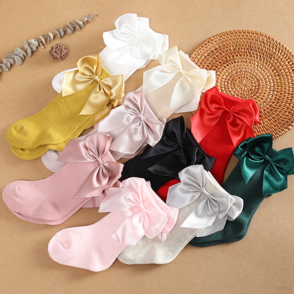 Newborn Baby Socks Girls Socks New Kids Socks Toddlers Girl Bow Socks ...