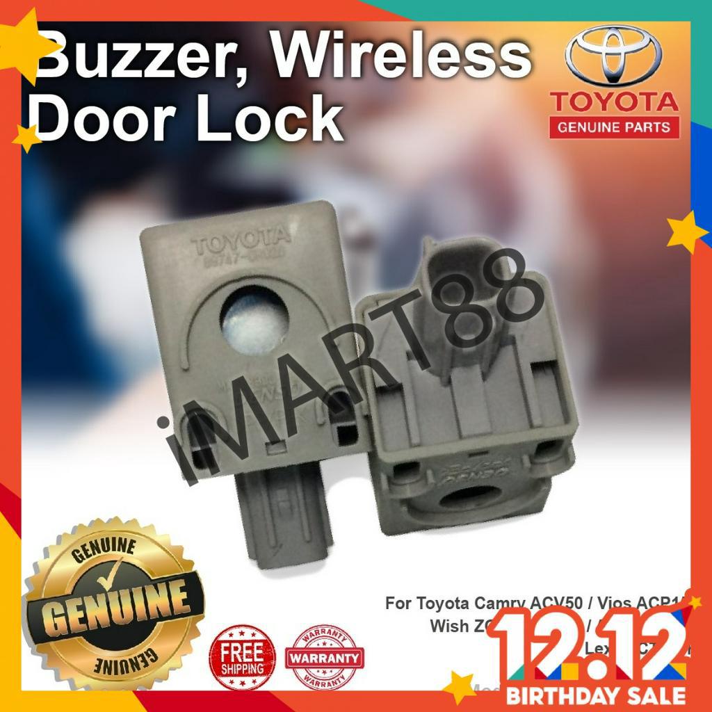 Buzzer Wireless Door Lock Premium Quality Part Toyota Camry Vios Wish C ...