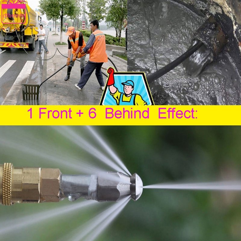 Pressure Washer Drain Sewer Cleaning Pipe Rotary | Shopee Philippines