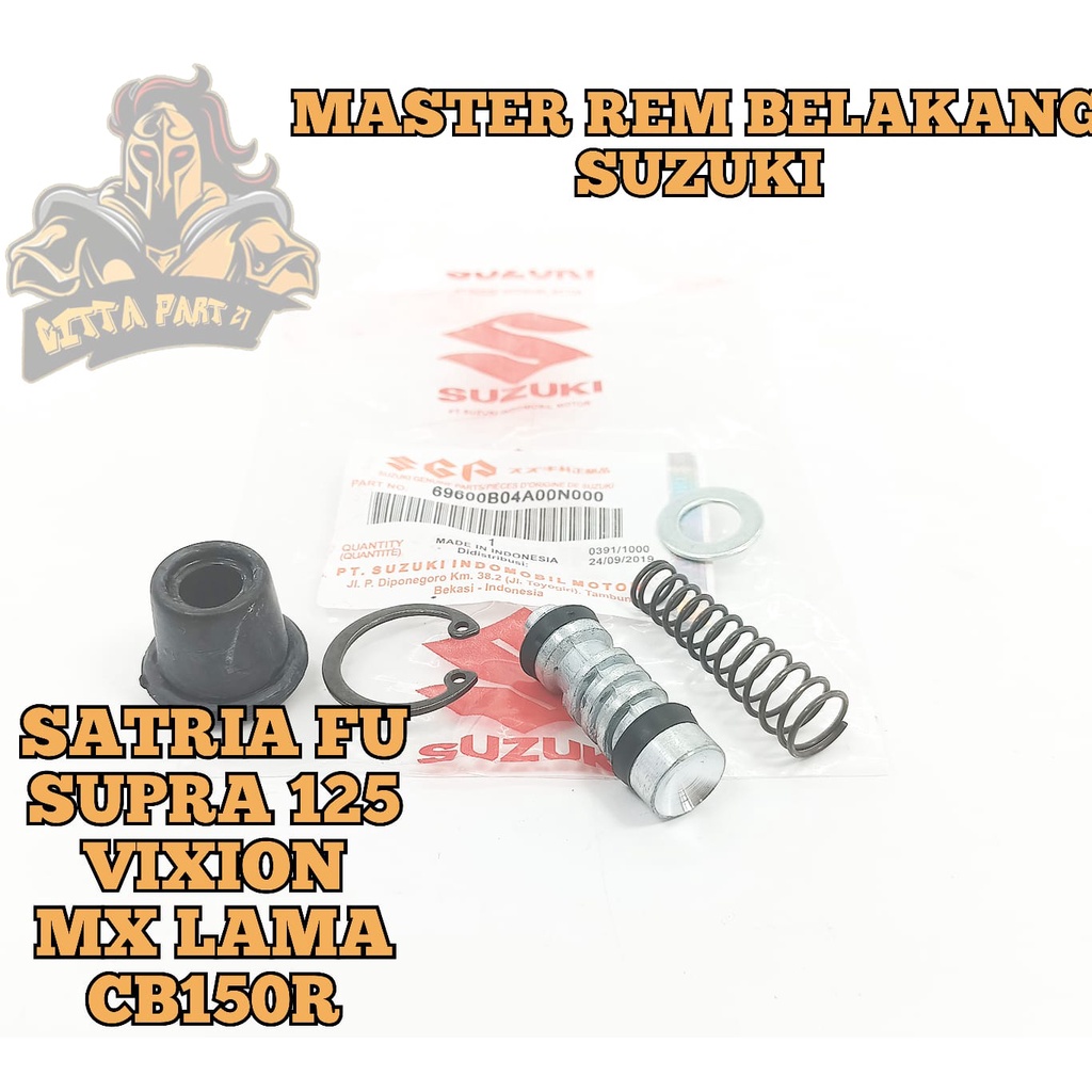 SUZUKI REAR BRAKE KIT BRAKE MASTER ORIGINAL QUALITY ORIGINAL SUZUKI SGP ...