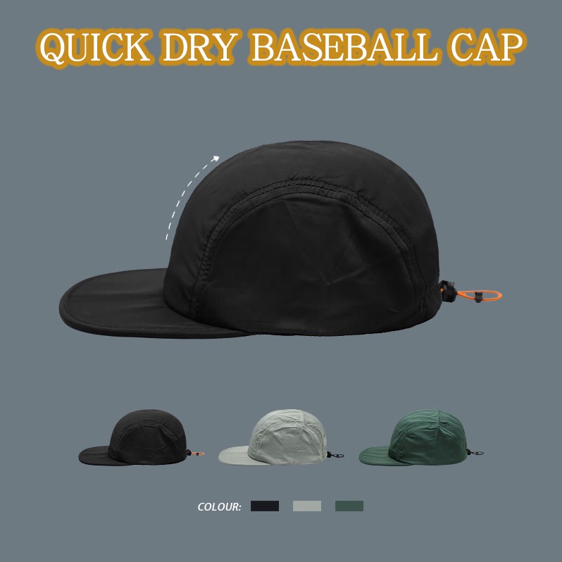 Crosail Soft Top Baseball Cap Waterproof Sun Hat Breathable Adjustable ...
