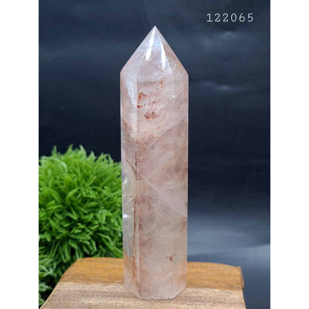 Hematoidal Quartz Tower - Hematoid Quartz Healing Crystal - Fire Quartz ...