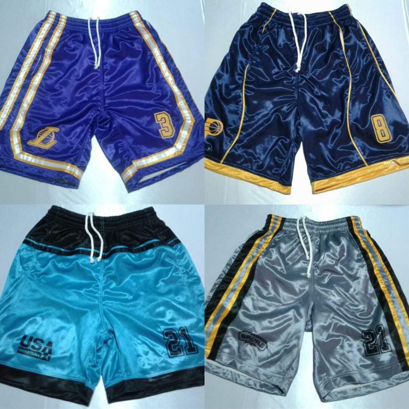 NBA Large Jersey Short for Men with two pockets and inner lining ...