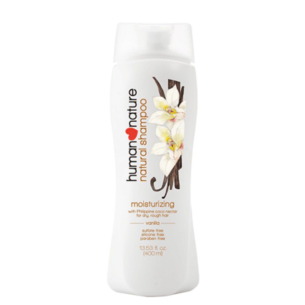 Human Nature Moisturizing Shampoo Lush Vanilla 400ML | Shopee Philippines