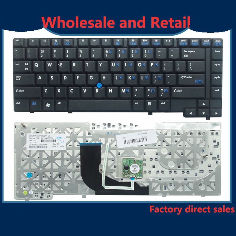 Hp 6910P 6910 6910B Us Layout Black Laptop Keyboard | Shopee Philippines