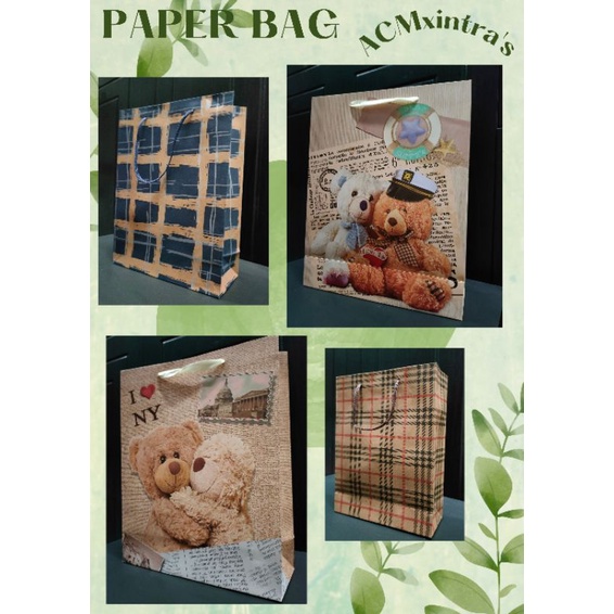 Paper Bag (small, medium and large) | Shopee Philippines