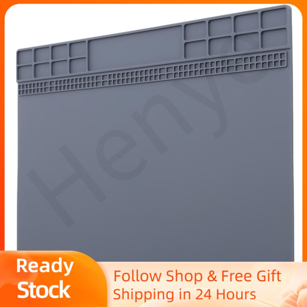 Henye Rubber Mat Non-Slip Watch Repair Table Pad Screw Place Tool HOT ...