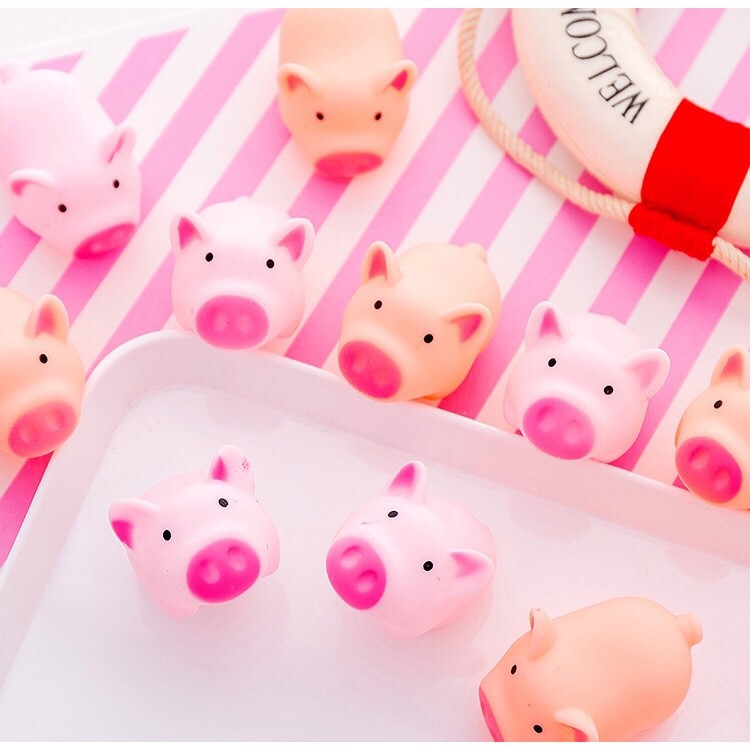 Pink pig Mochi squeezes sound_ super cheap | Shopee Philippines