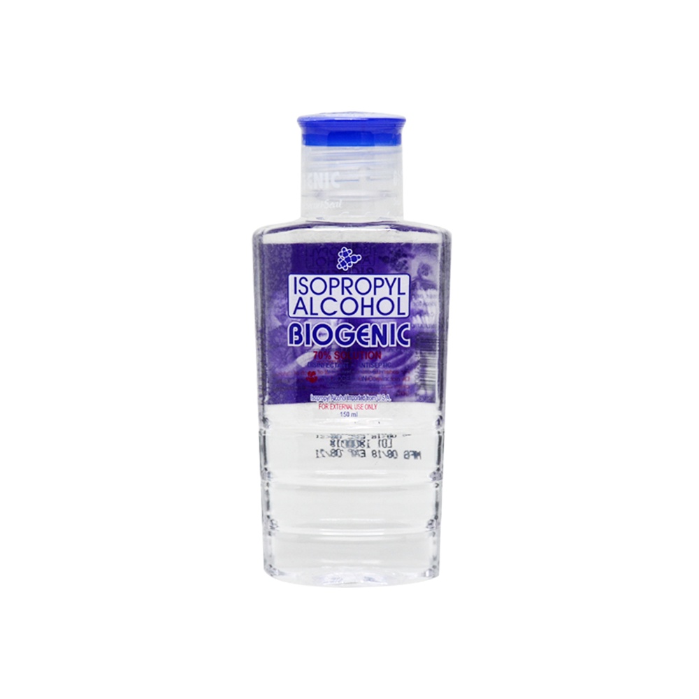 BIOGENIC Isopropyl Alcohol 150 ml | Shopee Philippines BIOGENIC Isopropyl Alcohol 150 ml | Shopee Philippines