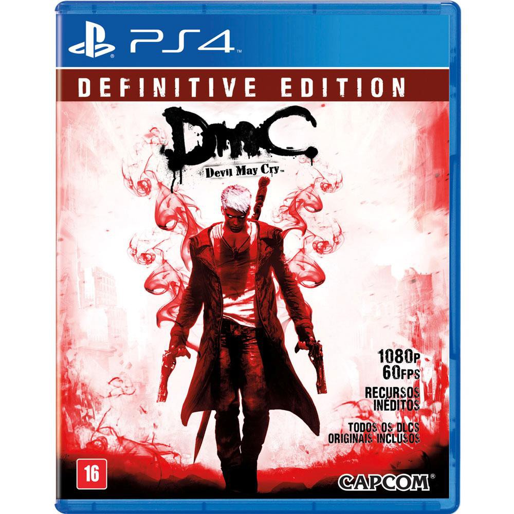 DMC Devil May Cry Definitive Edition PS4 [R1] No Cover art | Shopee ...