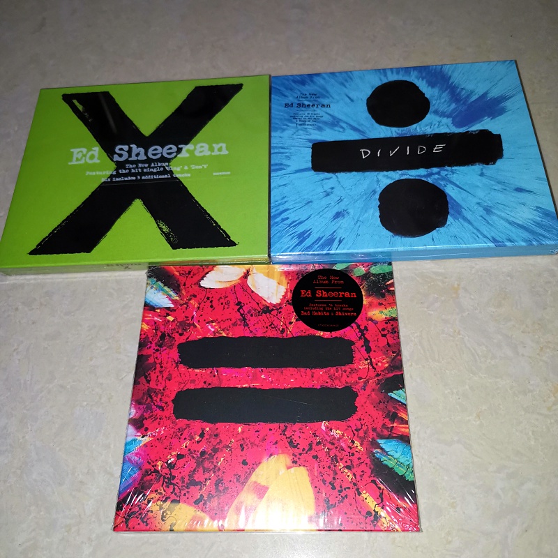 CD Ed Sheeran 2021 Album Ed Sheeran Classic Three Pack DFCP1 | Shopee ...