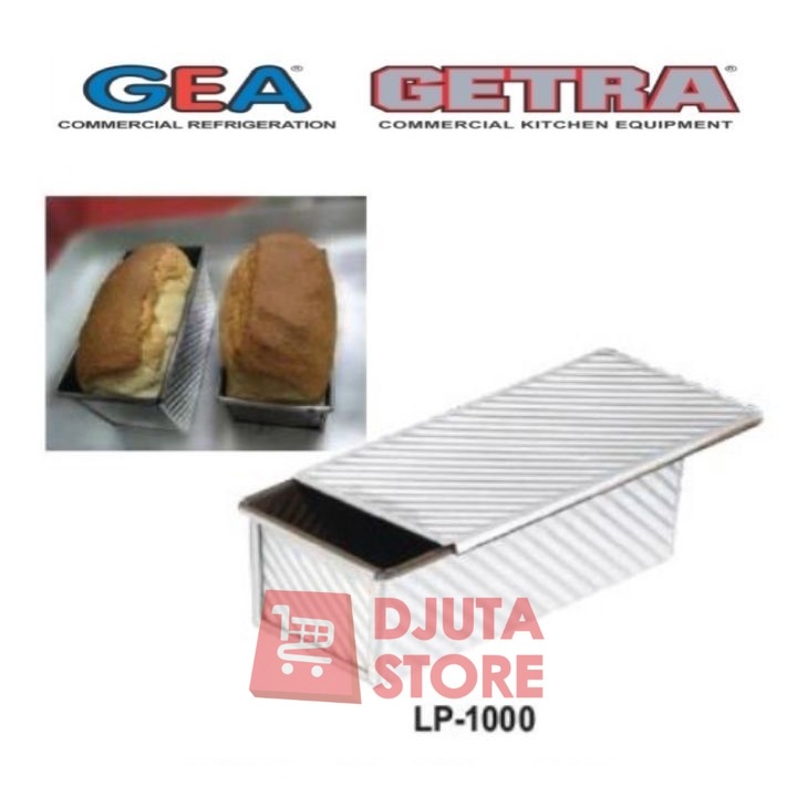 Getra LP-1000 Bakery Pan - Loaf Box - Teflon Coated Inside | Shopee ...