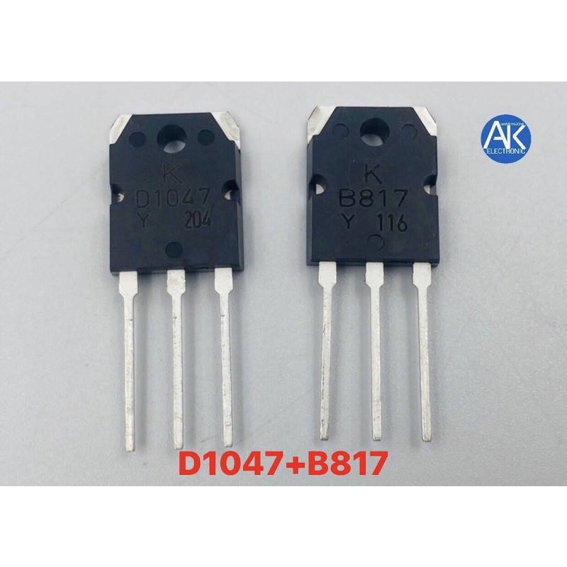 Transistor D1047 B817 12A/140V Kec Original | Shopee Philippines