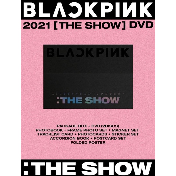 [ONHAND] BLACKPINK - BLACKPINK 2021 [THE SHOW] DVD BLINK LISA JENNIE ...