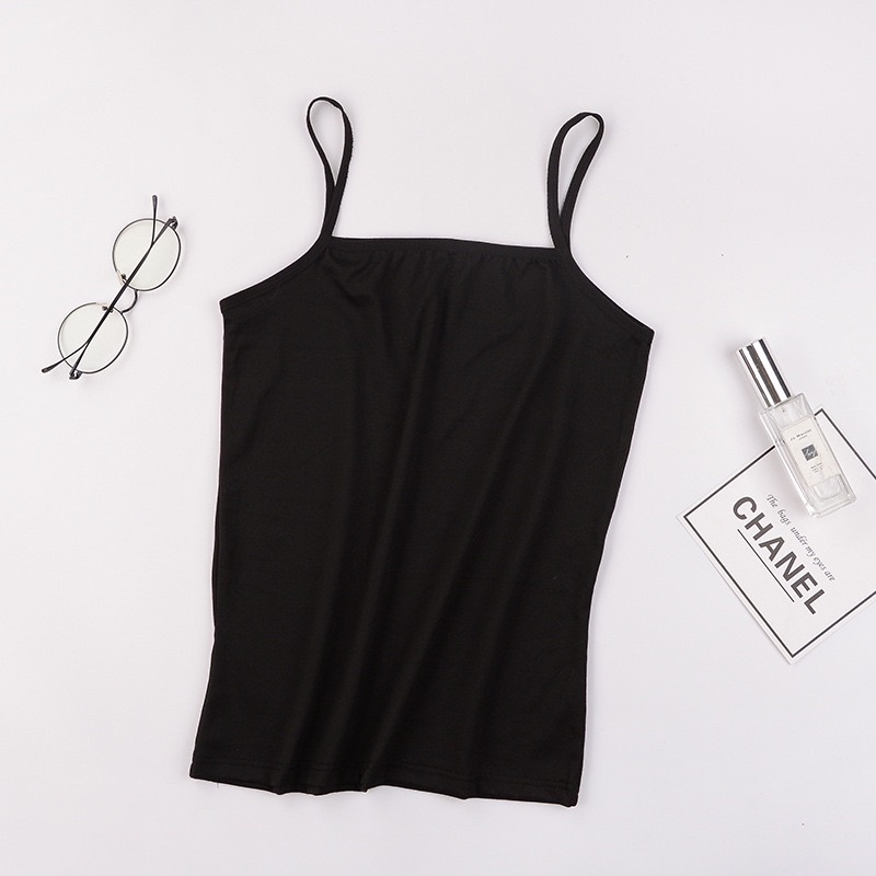 Women Sexy Stretchable Camisole Top W/ Strap sando | Shopee Philippines