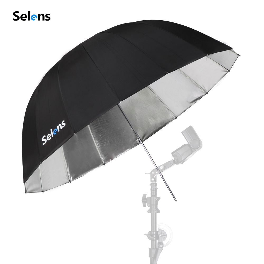 Selens UR Speedlite Diffuser Softbox 105/130/160cm Reflective Parabolic ...