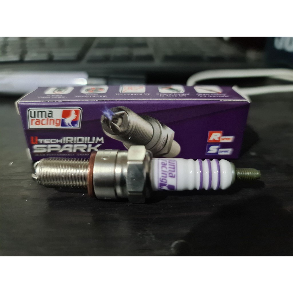UMA RACING IRIDIUM SPARK PLUG AB8 / AB9 (LONG TIP) | Shopee Philippines