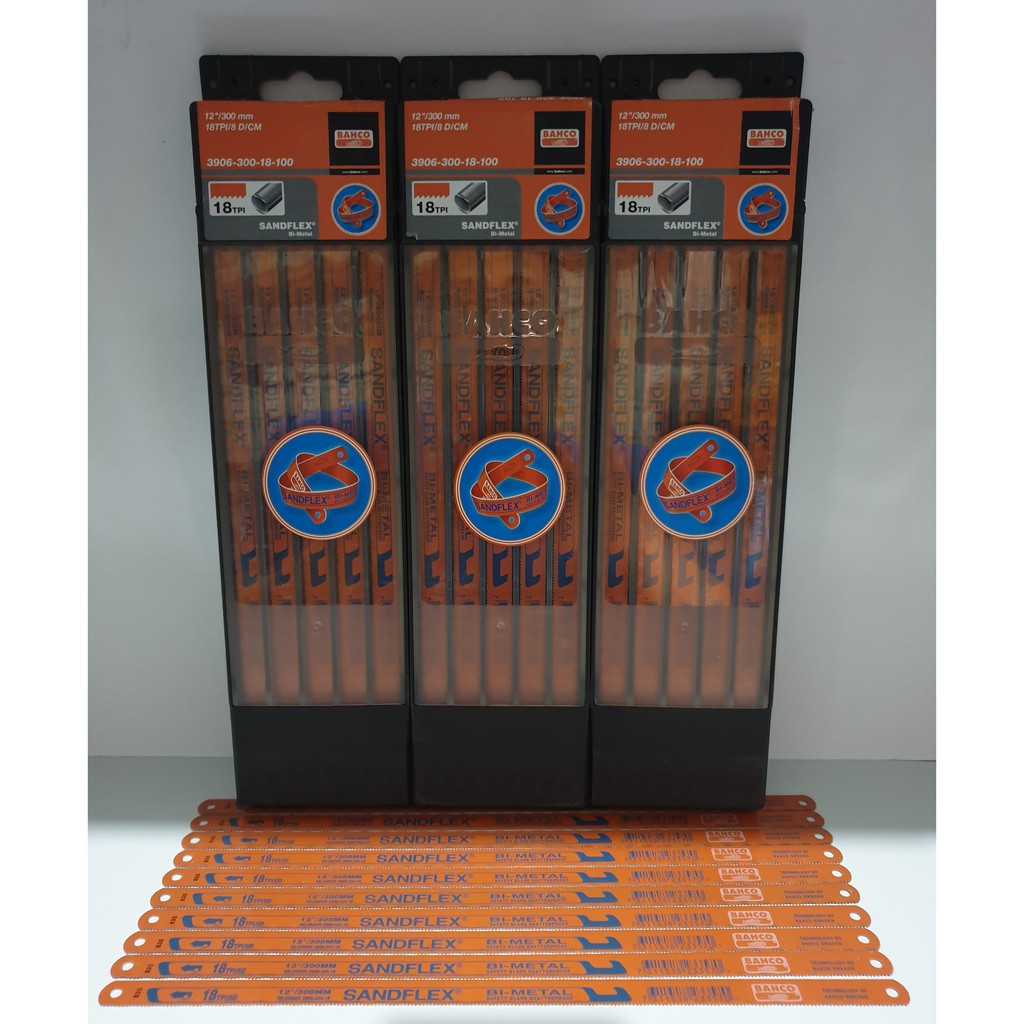 Sandflex Hacksaw Blade Authentic Original 18 TPI | Shopee Philippines