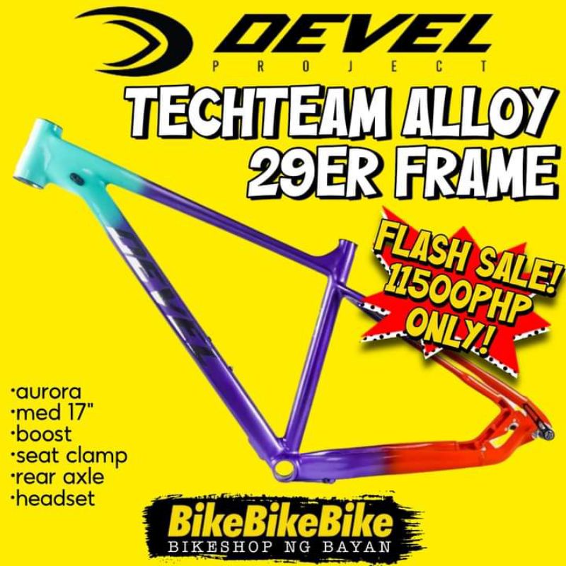 Devel Project Techteam Alloy Frame | Shopee Philippines