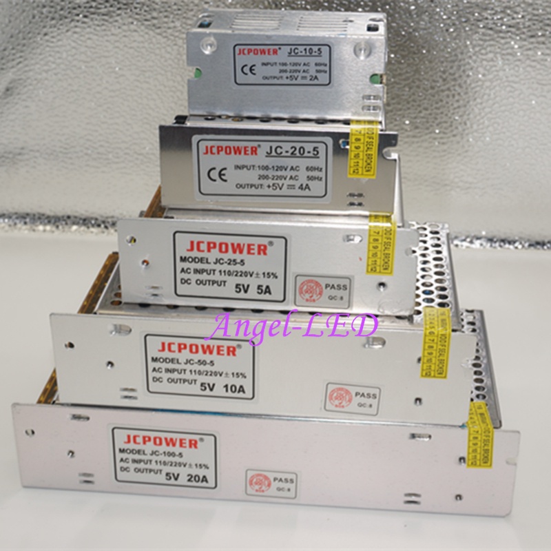 New DC5V 2A/3A/4A/5A/6A/8A/10A/12A/20A/30A/40A/60A SwitchLED Power ...