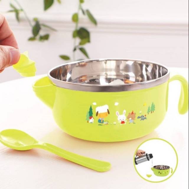 Baby Safe Insulated Bowl (Heat Resistant Bowl) | Shopee Philippines
