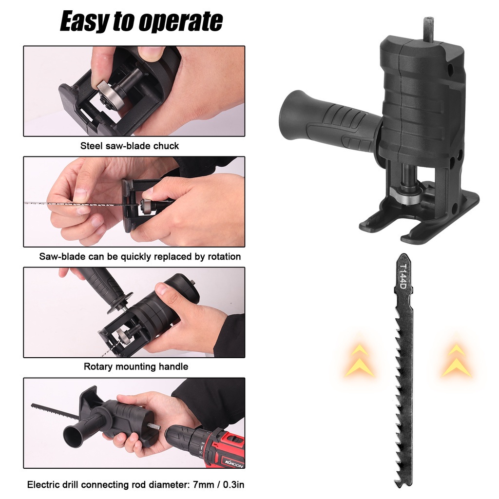 Electric Drill Modified Electric Saw Portable Reciprocating Saw ...