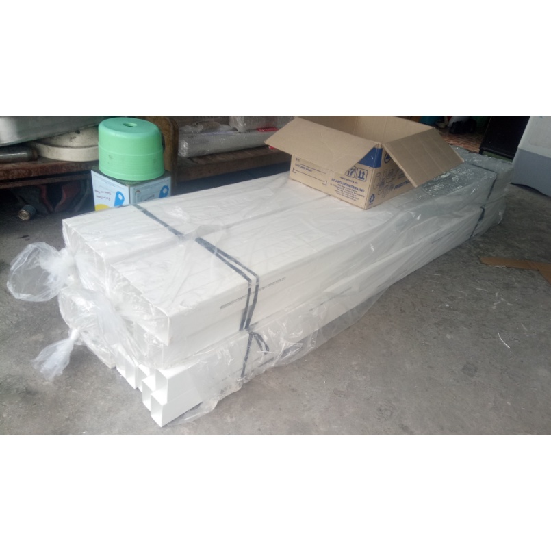 ATLANTA DURACON TUBULAR DOWNSPOUT 2 1/2 X 4X8 X4 , 3X4X8 8FT | Shopee ...