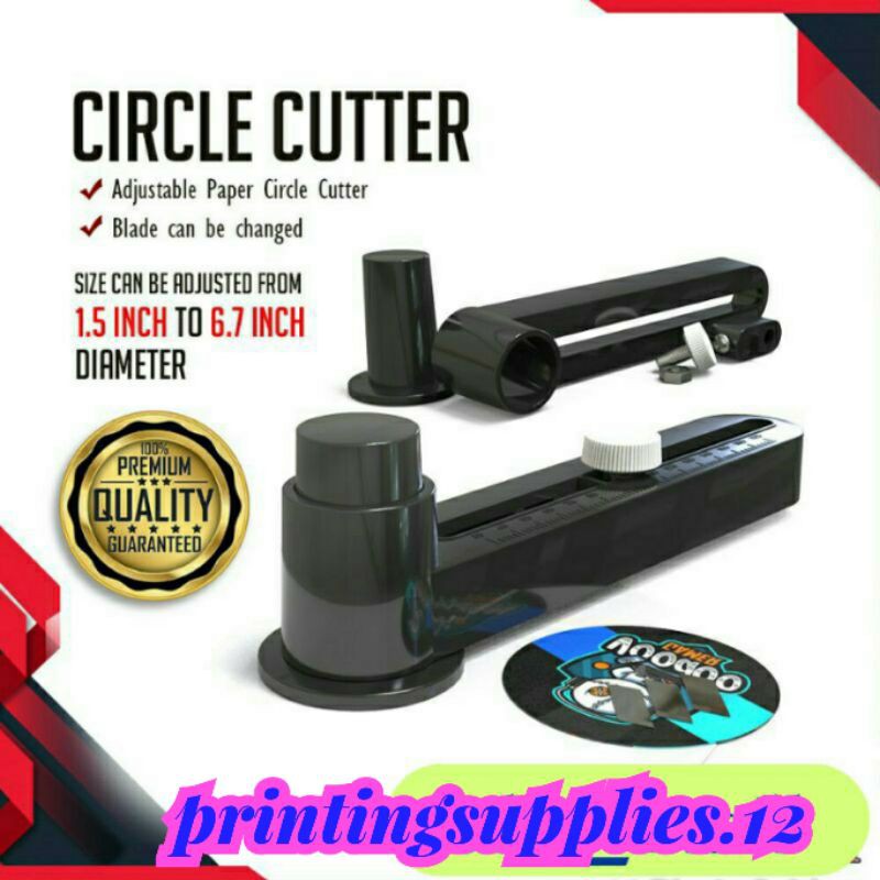 PLASTIC CIRCLE CUTTER FOR BUTTON PINS | Shopee Philippines
