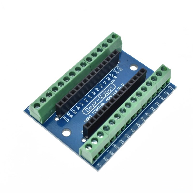 Standard Terminal Adapter Board For Arduino Nano 3.0 V3.0 AVR ATMEGA328P ATMEGA328P-AU Module ...
