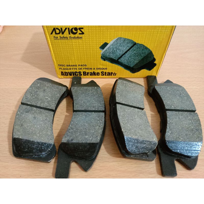 D1N046T BRAKE PAD FRONT FOR TOYOTA WIGO 2014-UP/MITSUBISHI MIRAGE G4 ...