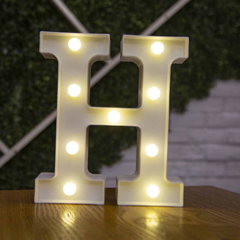 【Fast Delivery】A-Z 3d Letter LED Alphabet Decor Lamp Letter Light Party ...