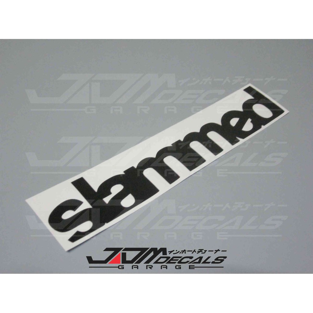 Slammed Vinyl Sticker | Shopee Philippines