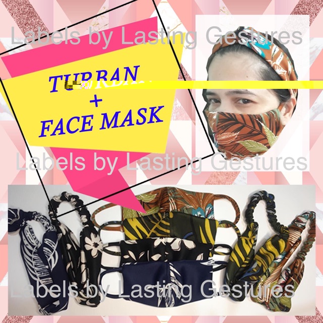 Turban With Mask (Neoprene) | Shopee Philippines