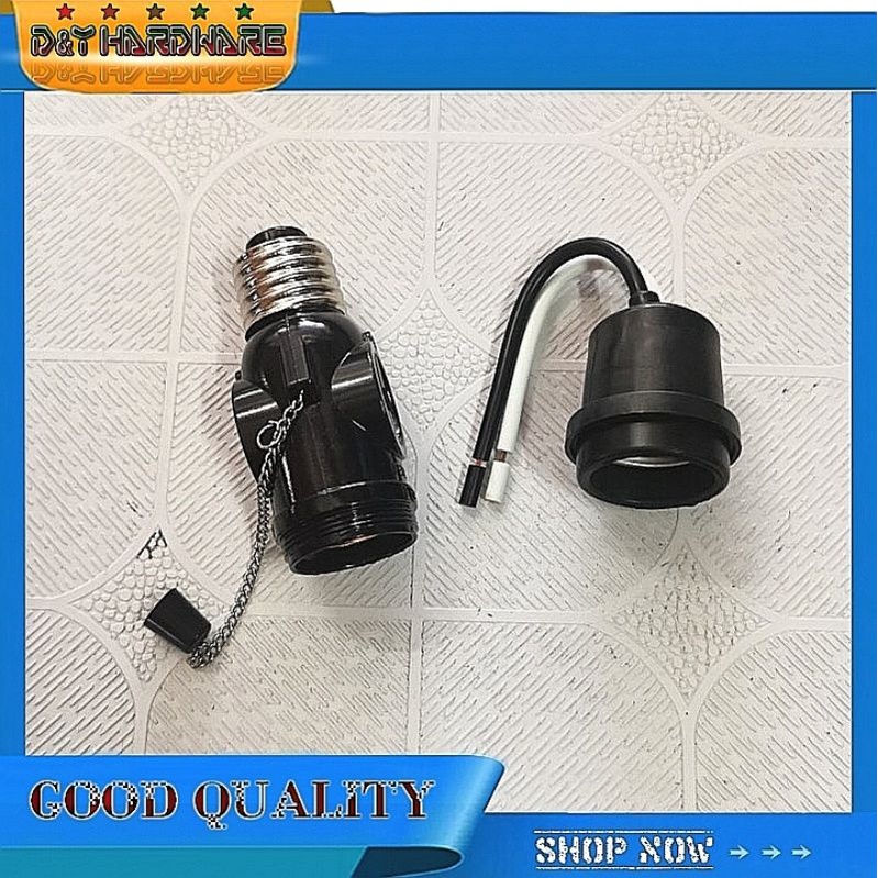 FIREFLY Pull Chain Socket With Flat Pin Outlet / Weatherproof Socket ...