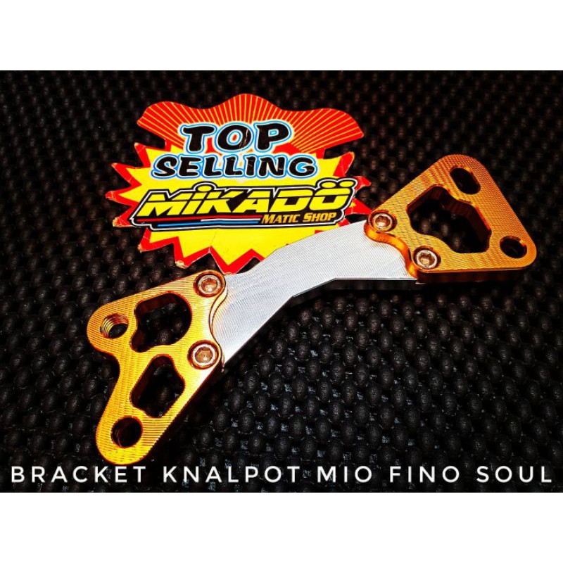 Cnc exhaust bracket mio sporty fino karbu mio soul original thailand ...