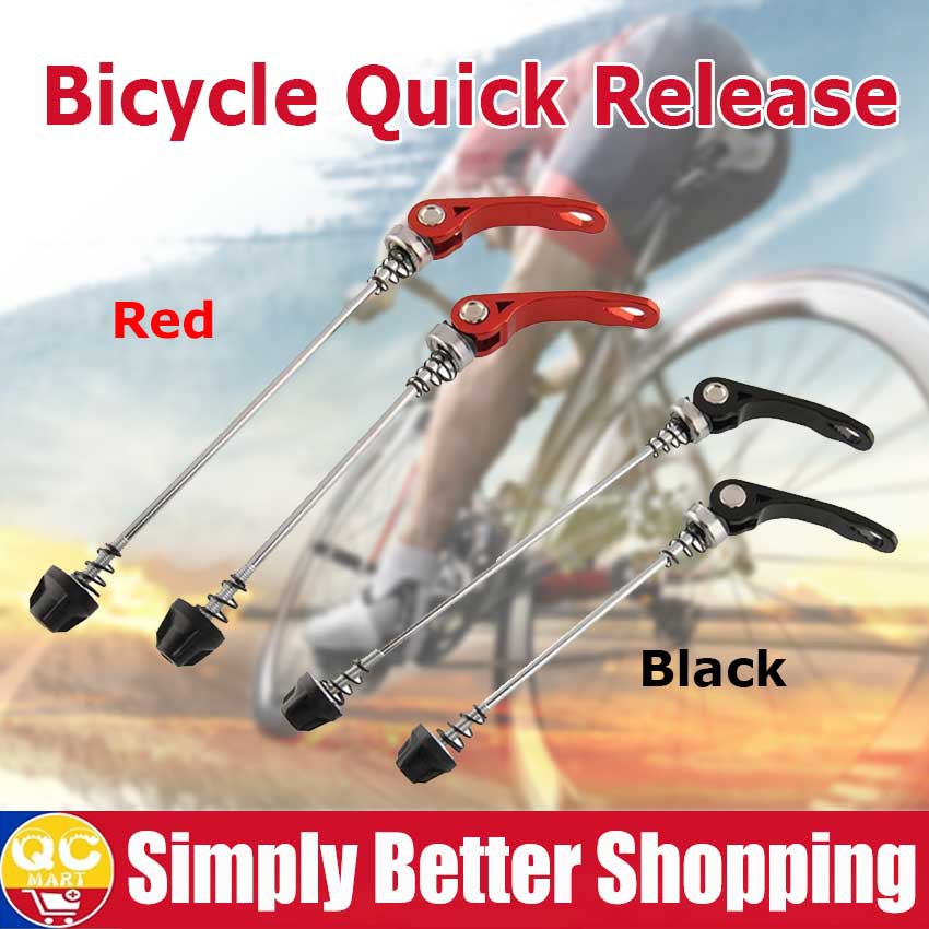 2Pcs Bicycle Quick Release Lever Mountain Road Bike Front&Rear Skewer ...