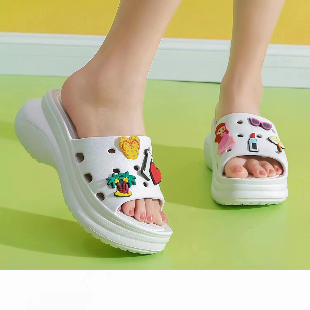 crocs new Bae Clog sandals new style fashion slippers for women soft ...