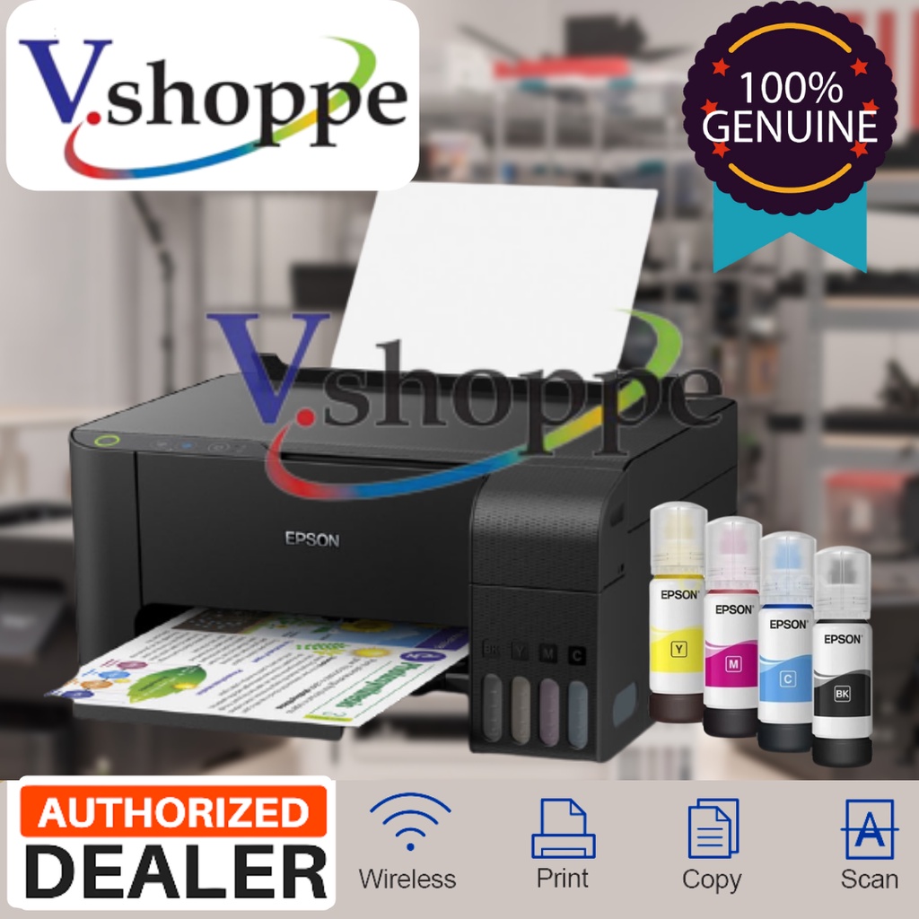 Genuine Epson EcoTank L3250 Ink Tank Wireless WiFi AIO Continuous ...