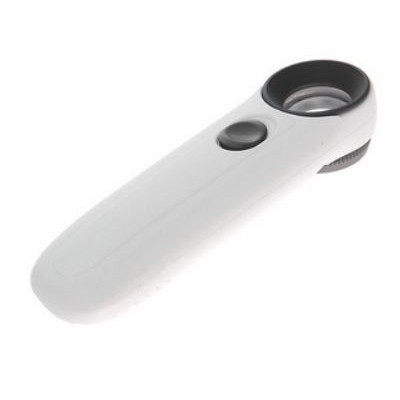 Magnifying Glass LED High Power 40X Handheld Magnifier | Shopee Philippines