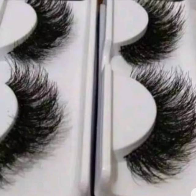 MATA R20 DOUBLE 3D Eyelashes (12 Pairs+cover) | Shopee Philippines