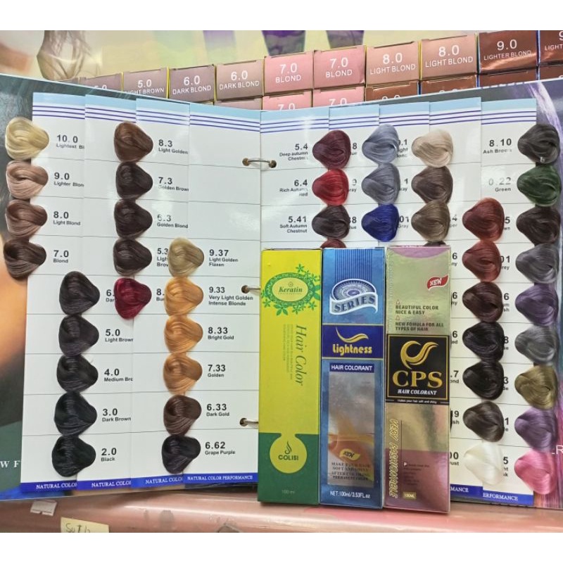 Colisi/Lightness/CPS Hair Dye Hair Color Cream 100ml | Shopee Philippines